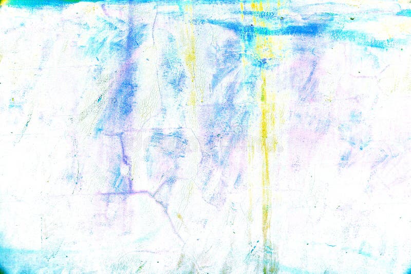 Colored Spots on Smooth Plaster, Changed Color Scheme, 2 Stock Photo ...