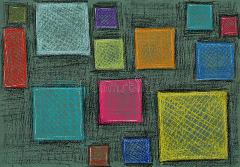 Colored squares. stock illustration. Illustration of pink - 54140066