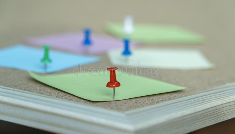 Colored Stickers are Attached To the Flip Chart Stock Image - Image of ...