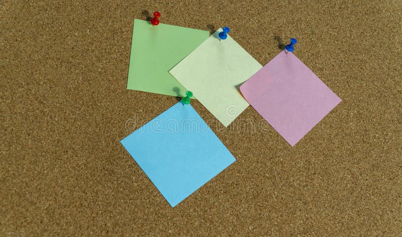 Colored Stickers are Attached To the Flip Chart Stock Image - Image of ...