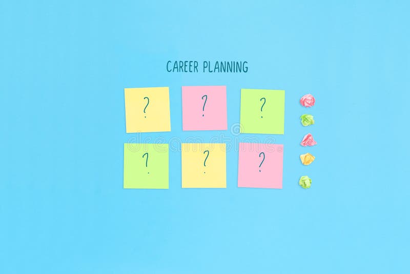 Colored Stickers with Question Marks Stock Image - Image of recruitment ...