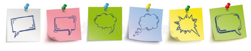 Speech Bubbles Header Stock Illustrations – 260 Speech Bubbles Header ...