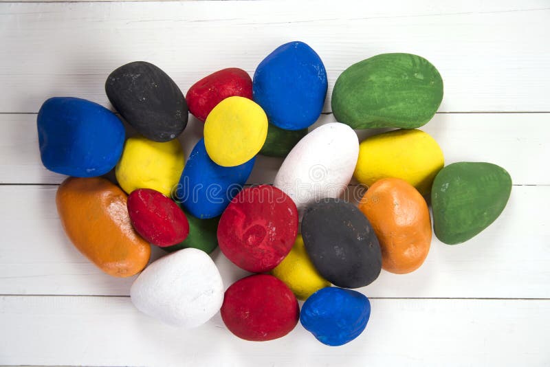 Colored stone stock photo. Image of green, pebbles, marble - 55206596