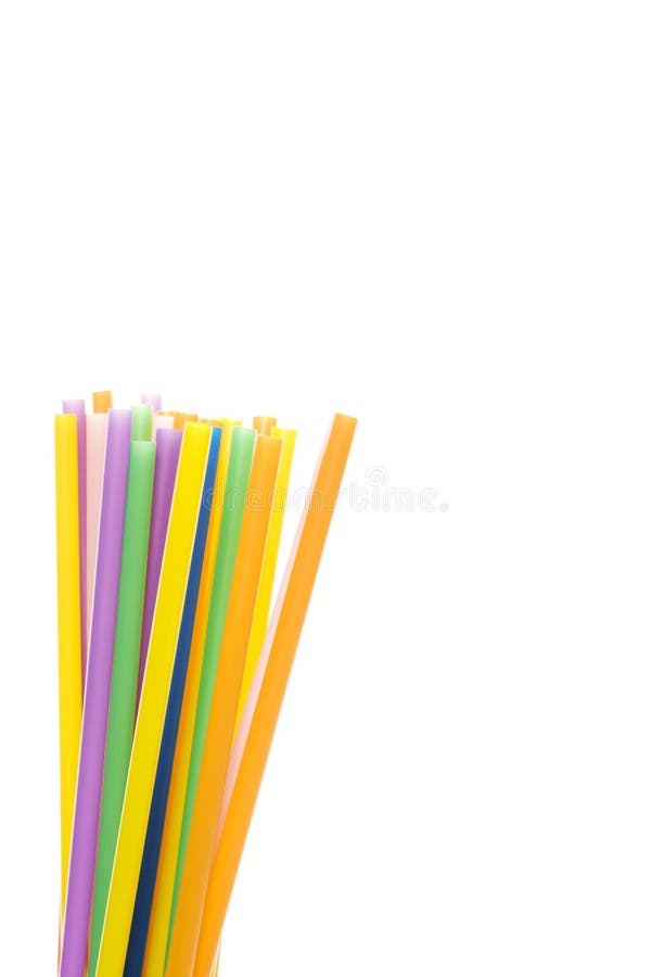 Twisted colored straws stock photo. Image of alcohol, beverages - 7086284