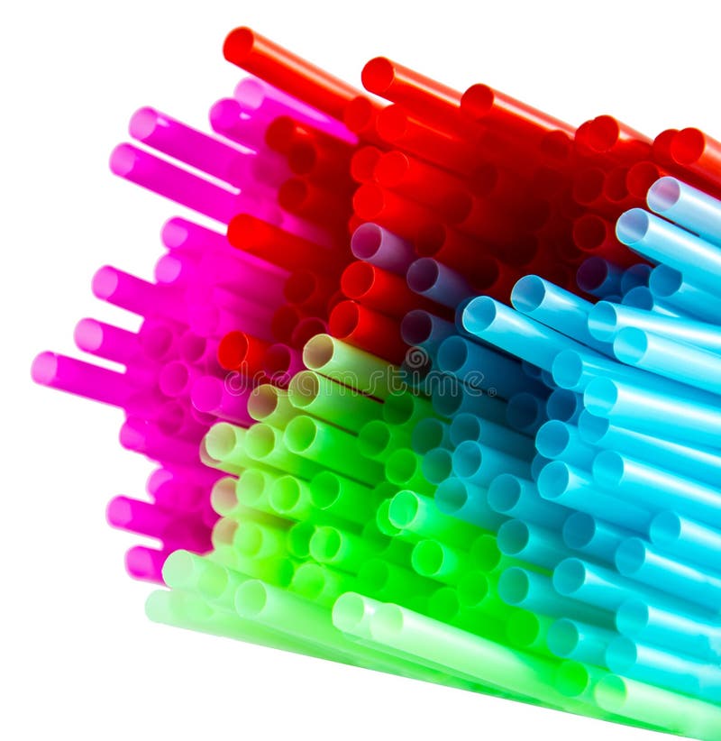 Colored Straws stock illustration. Illustration of line - 48007249