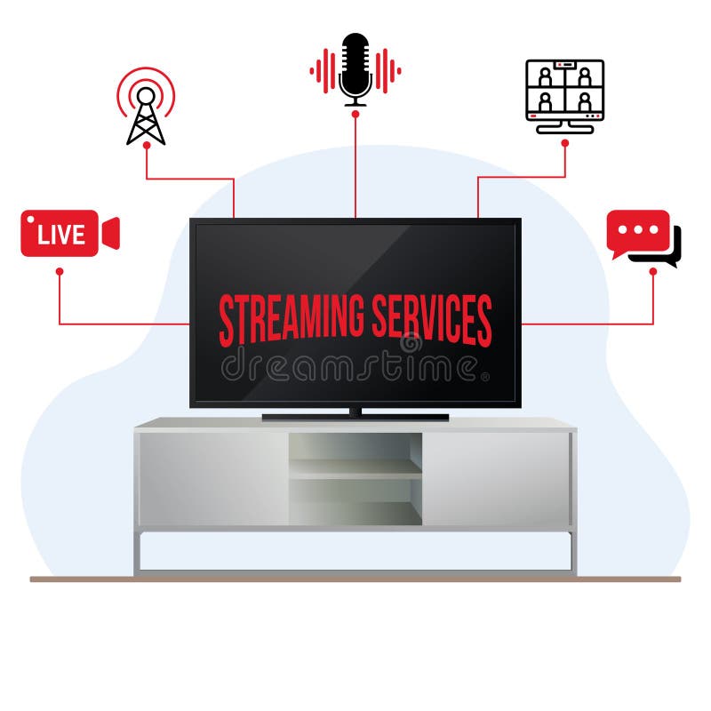 Streaming Services Stock Illustrations – 980 Streaming Services Stock ...