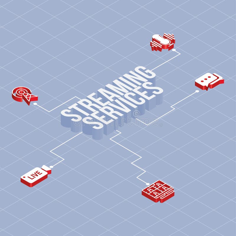 Streaming Services Stock Illustrations – 980 Streaming Services Stock ...