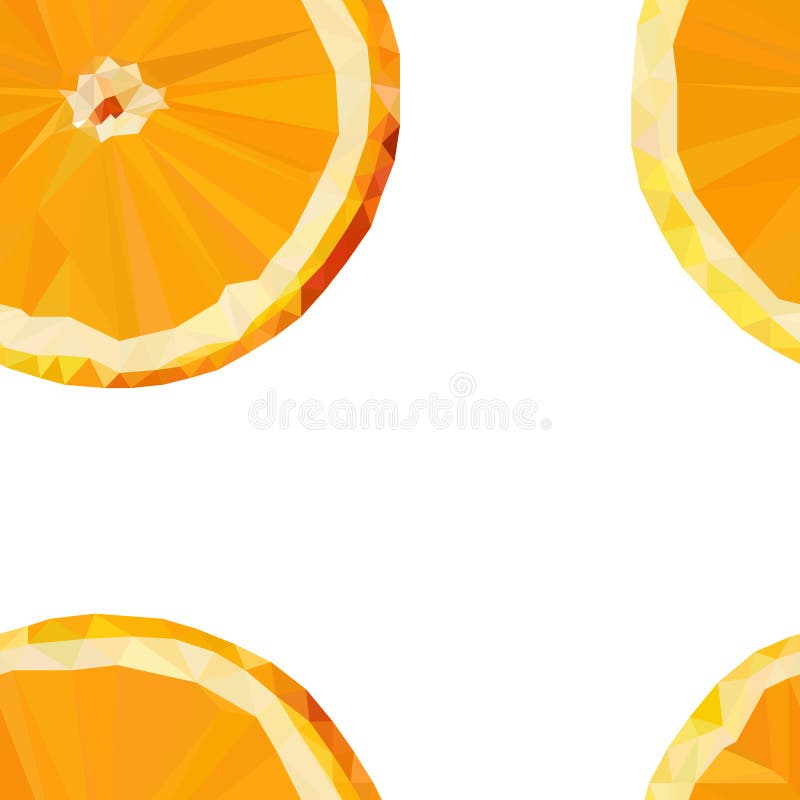 Colored Stylized Orange Fruit, Seamless Pattern Stock Vector ...