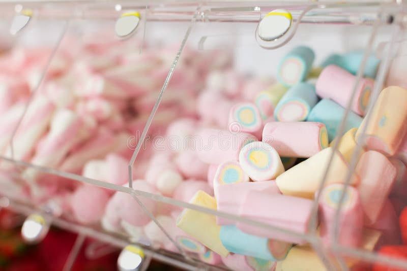 Colored Sweets on the Store Shelves Stock Photo - Image of shop ...