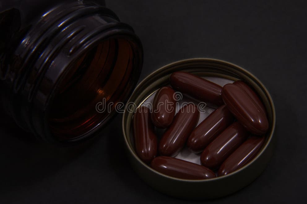 Colored Tablets and Capsules are Removed from the Package. Colored ...