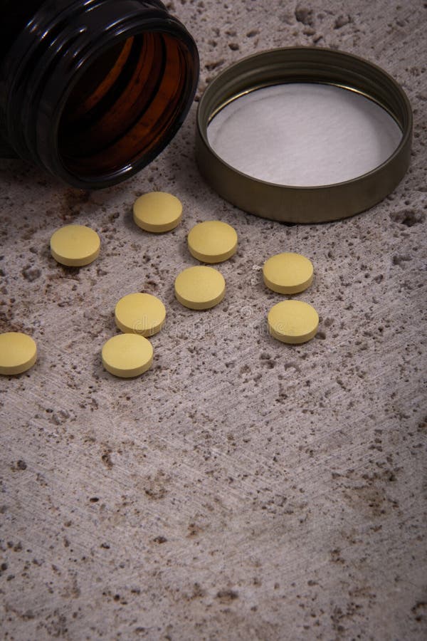 Colored Tablets and Capsules are Removed from the Package. Colored ...