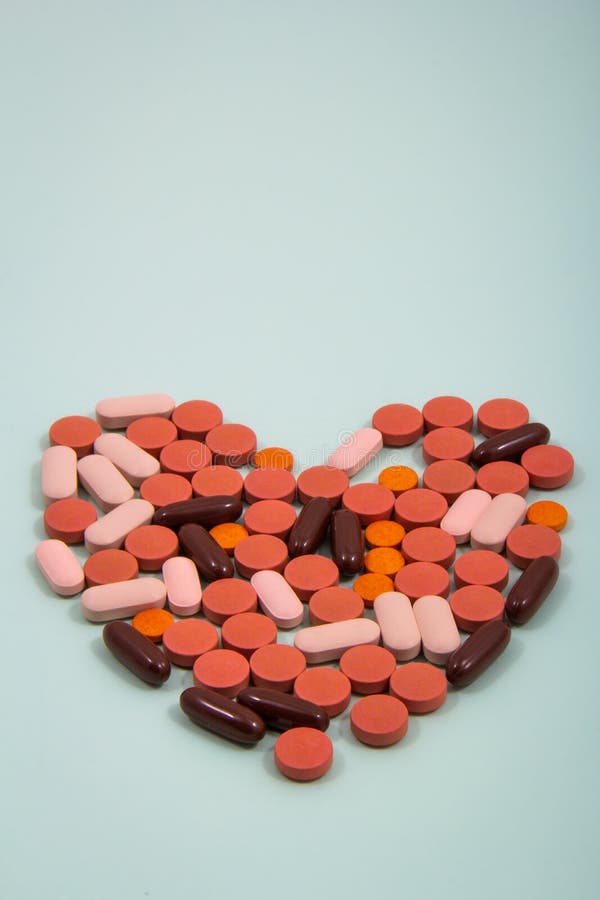 Colored Tablets and Capsules are Removed from the Package. Colored ...