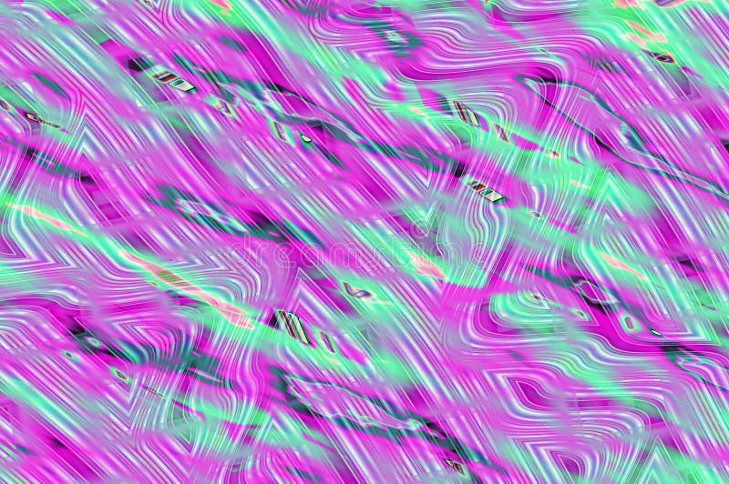 Colored Techno Abstraction N1. Interesting Pattern. Stock Photo - Image ...