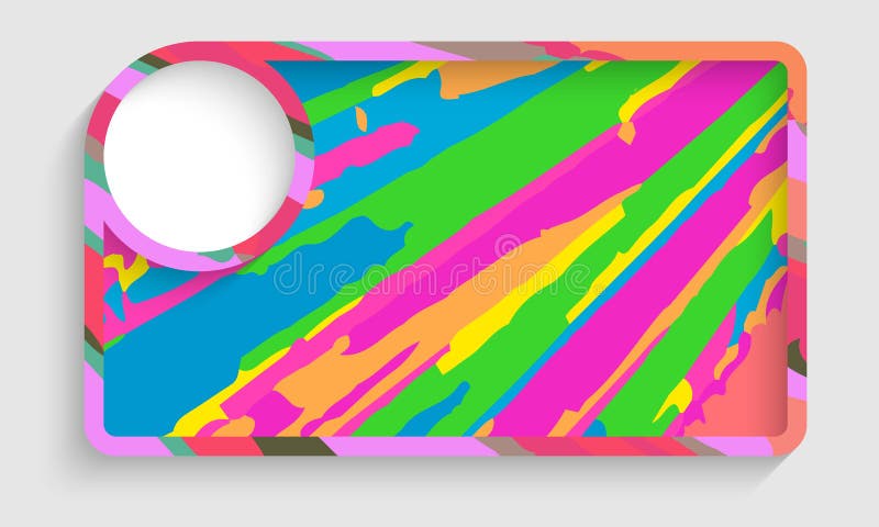 Colored text frames stock vector. Illustration of symbol - 82356458