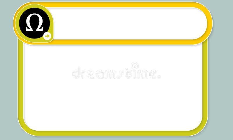 Colored text frames stock vector. Illustration of education - 80407008