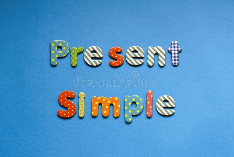 Present Simple Tense - Verb To Be Education Mind Map on Blackboard ...