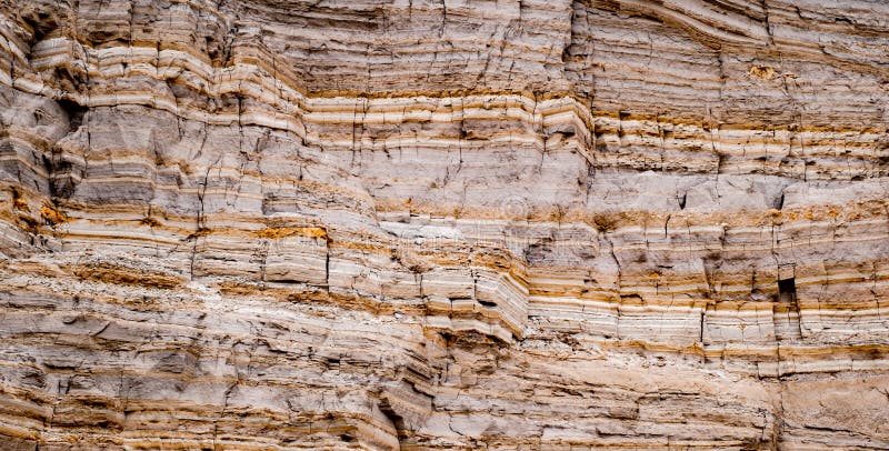 Colored Texture Layers of the Earth Stock Photo - Image of detail ...