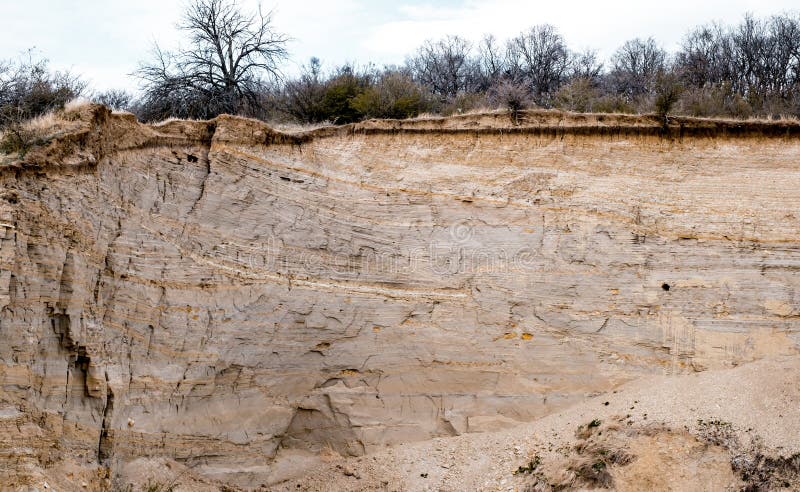 Colored Texture Layers of the Earth Stock Image - Image of material ...