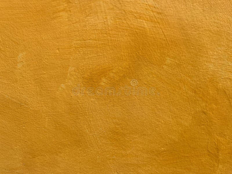 Colored Textured Background - Ochre Yellow Stucco Wall Texture Stock ...