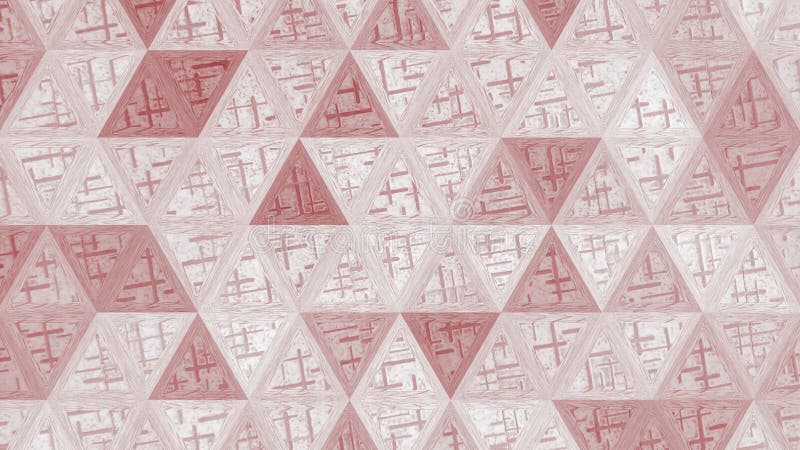 Colored Textured Triangles Abstract Background Stock Illustration ...