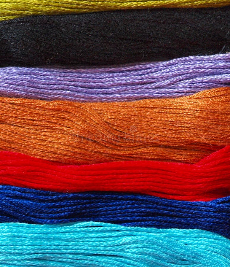Colored thread stock photo. Image of colors, colorful - 20301602