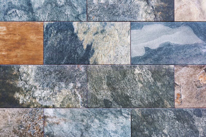 Colored Tile Texture. Big Tile. Wall Background Stock Image - Image of ...