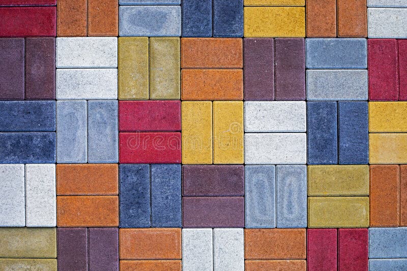 Colored Tiles for Interiors Inside Stock Photo - Image of indoor ...