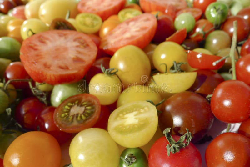 Colored tomatoes stock image. Image of nature, food, ingredient - 87504543