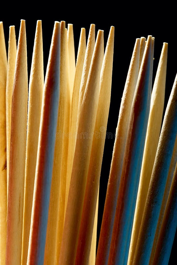 Colored toothpicks stock image. Image of white, blue - 17722355