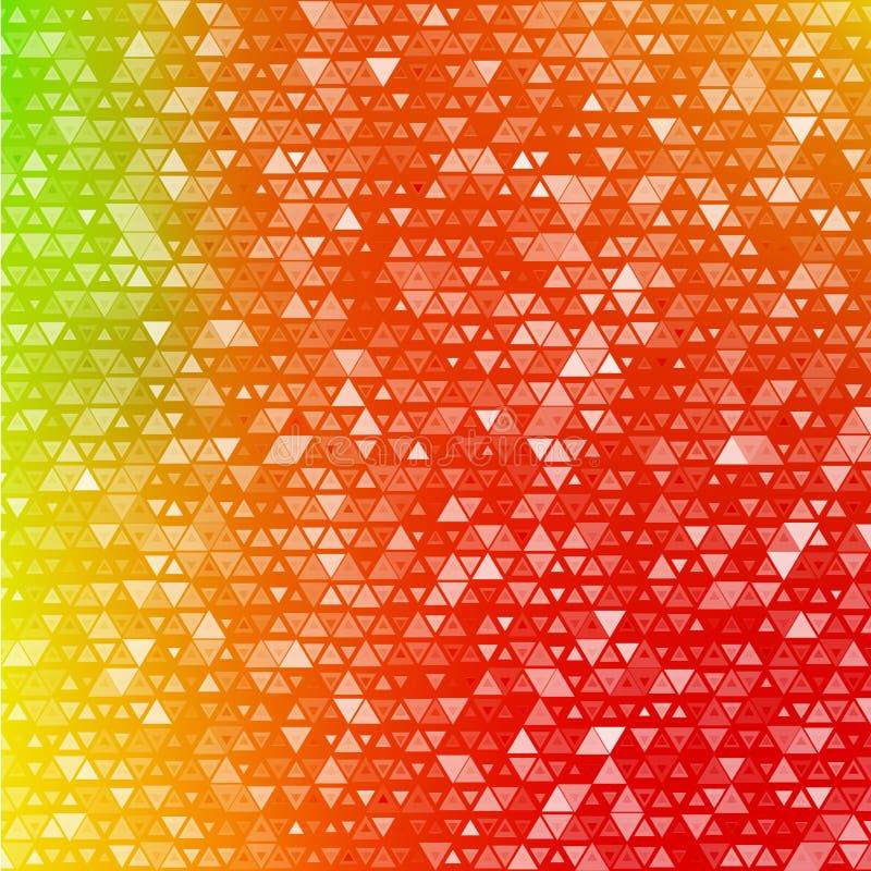 Colored Triangle Mosaic Background Stock Illustration - Illustration of ...