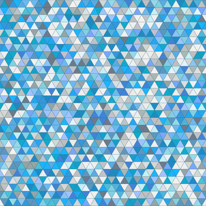 Colored Triangle Seamless Pattern Background Stock Vector ...