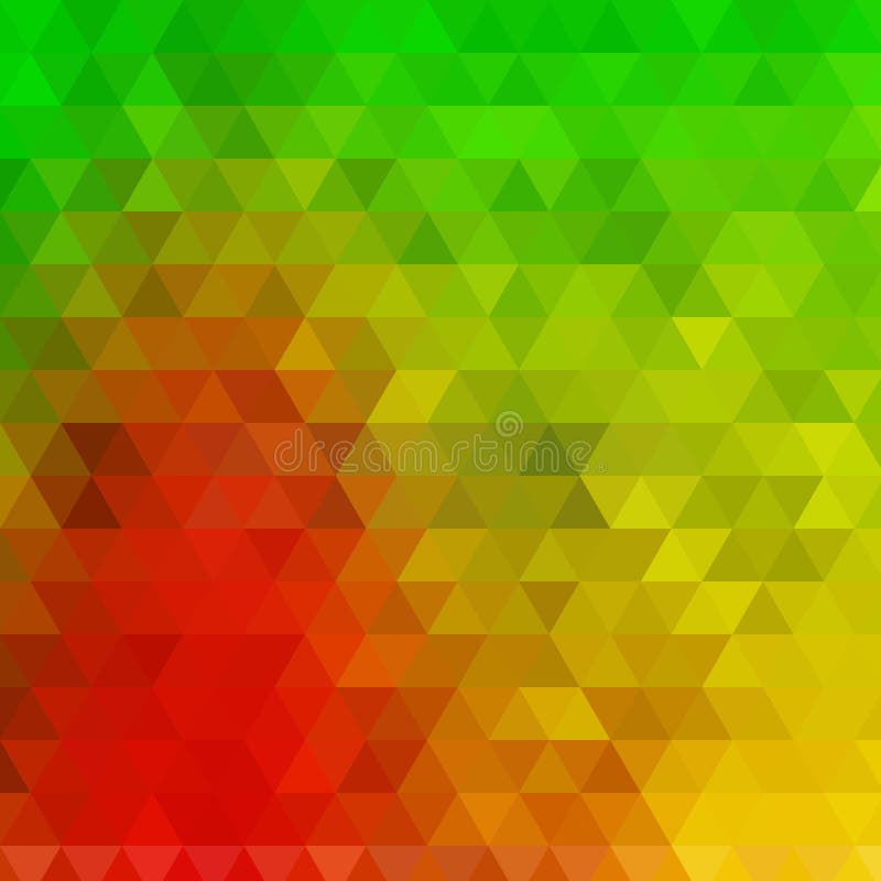 Colored Triangles. Layout for Advertising. Vector Image. Abstract ...