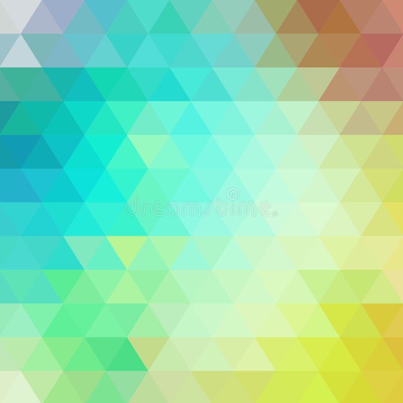 Colored Triangles. Presentation Template. Layout for Advertising. Eps ...