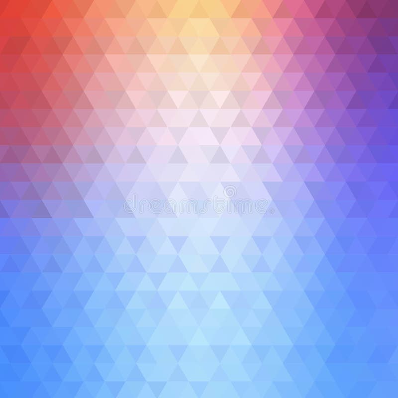 Colored Triangular Background. Abstract V Ector Illustration Stock ...