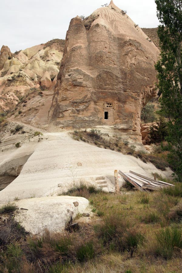 Colored tufa formations stock image. Image of geology - 42462171