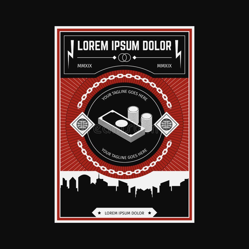 PROPAGANDA POSTER BACKGROUND Stock Vector - Illustration of creative ...