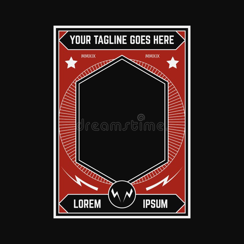 PROPAGANDA POSTER BACKGROUND Stock Vector - Illustration of original ...