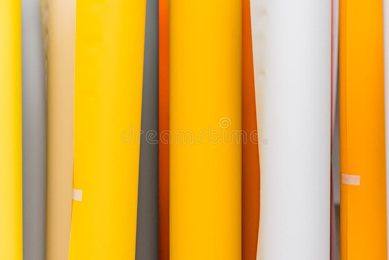 Colored Vinyl Car Wrapping or Plotter Cutting Sticker Foil Film Rolls ...