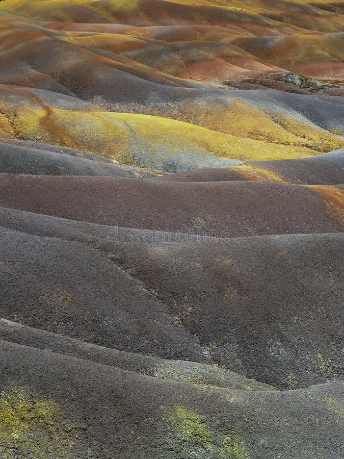 Colored volcano earth stock image. Image of phenomenon - 50552565