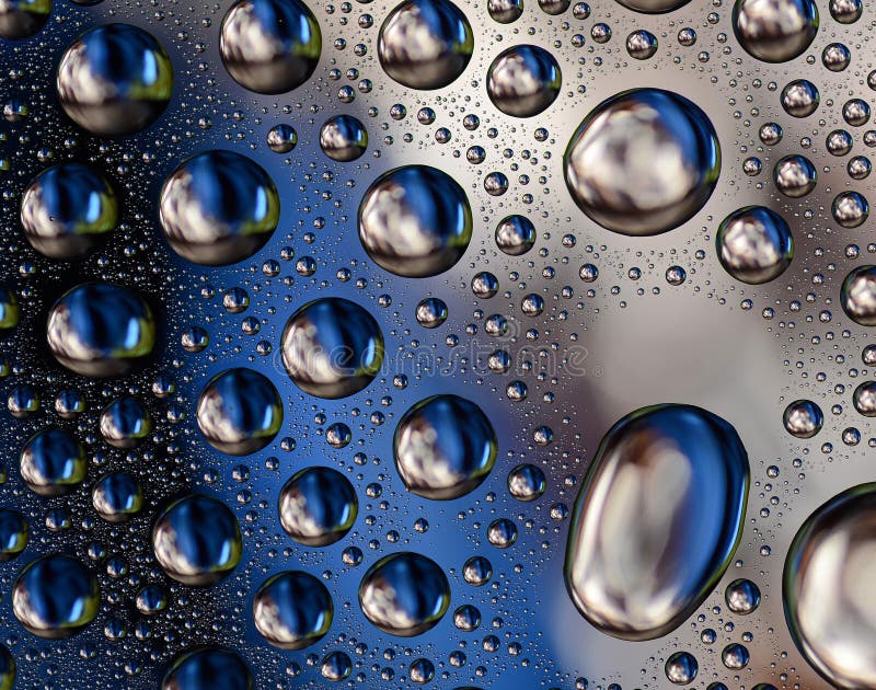 Colored Water Drops stock image. Image of pattern, colored - 140557539