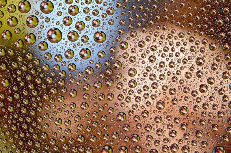 Colored Water Drops stock image. Image of dewy, liquid - 45787841