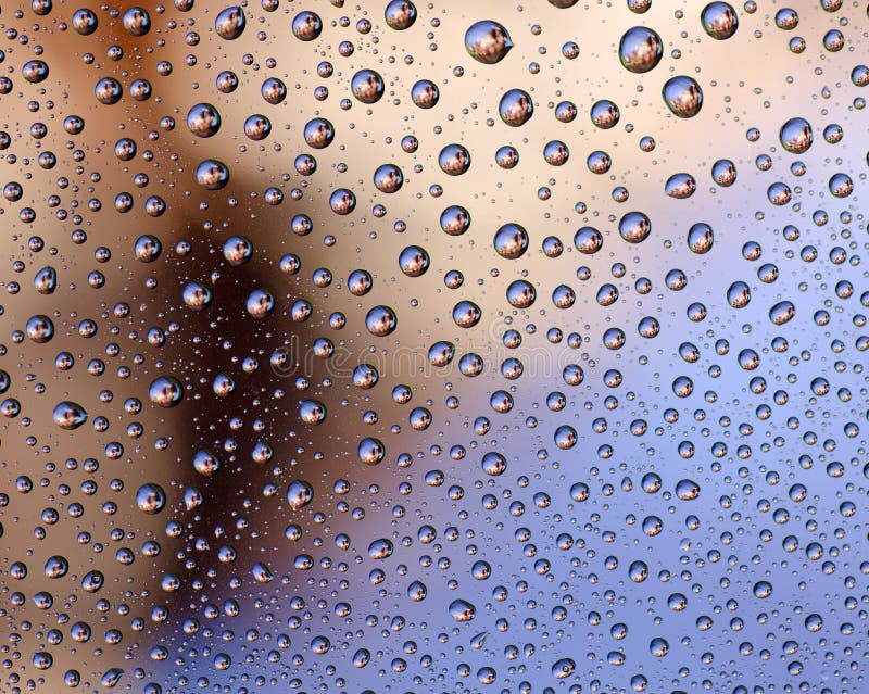 Colored Water Drops stock photo. Image of idea, moist - 52642544