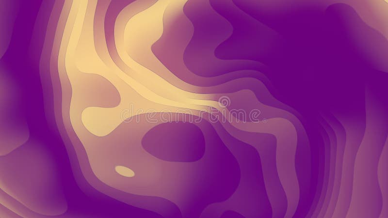 Colored Wave Flow Seamless Loop Animation. Motion Graphic Template. 4K ...