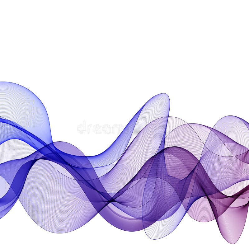 Colored Wave. Layout for Presentation. Design Element. Business Project ...
