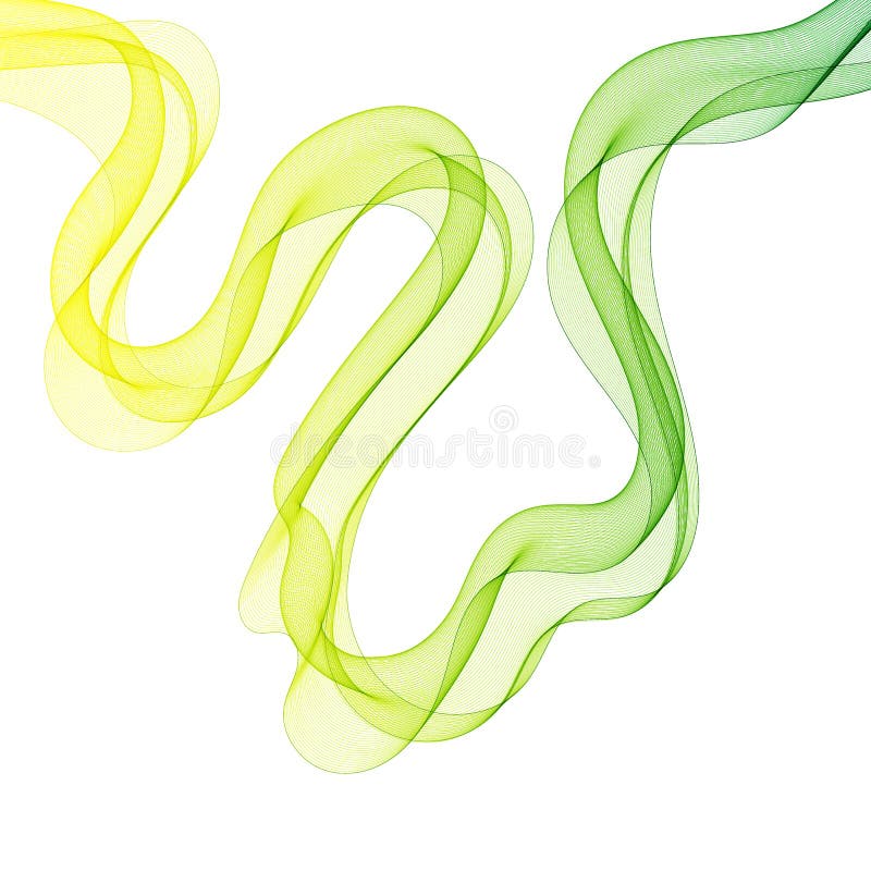 Colored Wave. Layout for Presentation. Design Element. Business Project ...