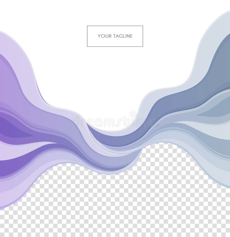 Colored Waves Design Template Stock Vector - Illustration of fashion ...