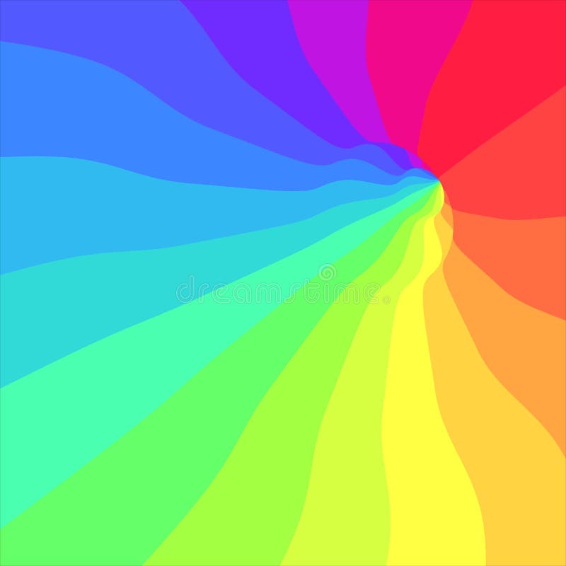 Colored Wavy Abstract Graphics, Vector Background Stock Vector ...