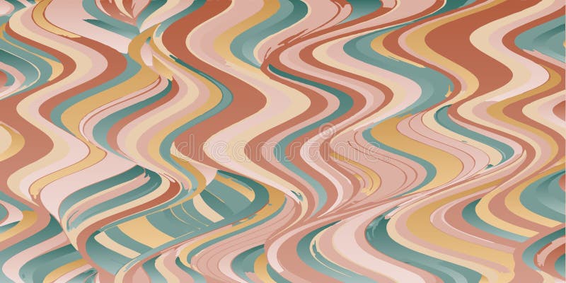 Colored Wavy Stripes. Background of Multicolored Wavy Stripes Stock ...