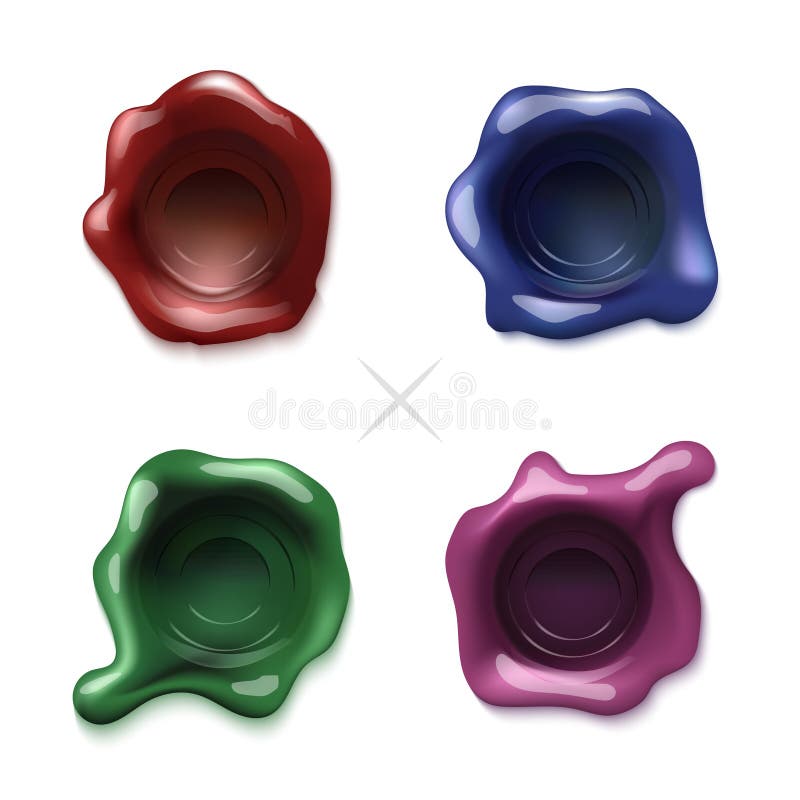 Colored Seals Stock Illustrations – 4,183 Colored Seals Stock ...