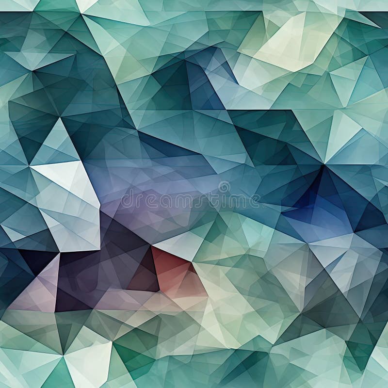 Colored and White Low Poly Design with Digital Art Techniques (tiled ...